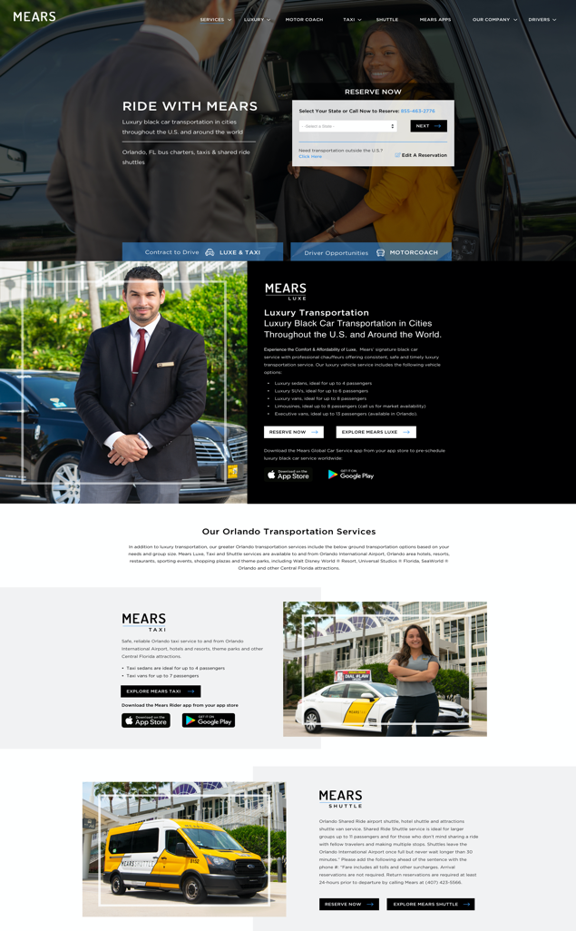 Mears Transportation | Brandcoders Case Studies